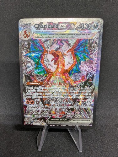 Pokemon TCG Obsidian Flames Charizard ex 223/197 SIR | eBay
