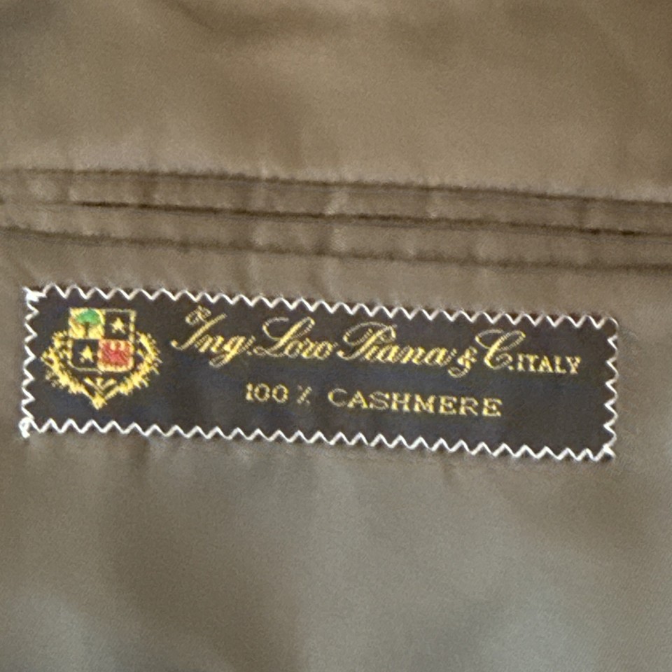 Jack Victor Men’s Green 100% Cashmere Loro Piana 3 Button Blazer 46R ...