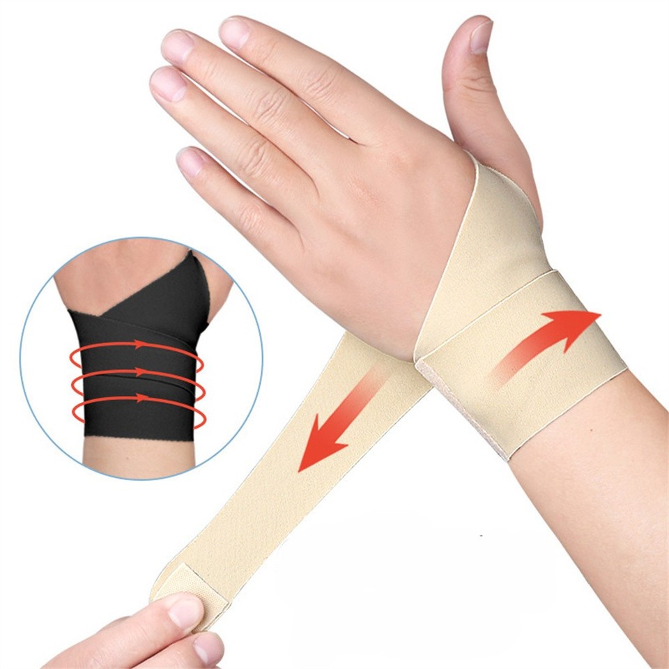 Wrist Support Brace Sports Exercise Training Hand Protector Neoprene ...