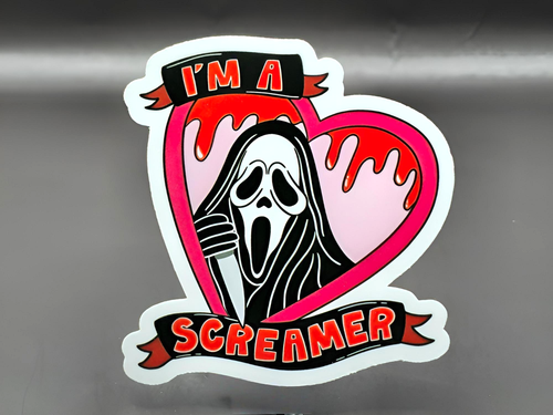 Scream Ghostface Vinyl Stickers Mask What's Your Favorite Scary Movie ...