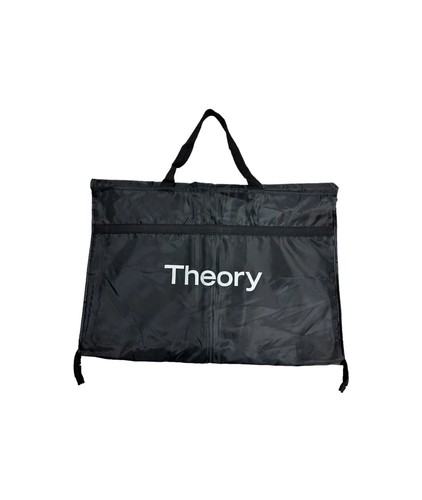 Theory Nylon Trifold Garment Bag Travel Dustproof Cover 49”x23” Carry ...