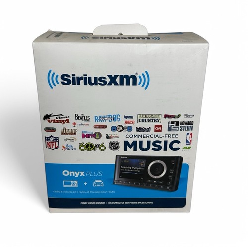 SiriusXM SXPL1V1C Sirius XM OnyX Plus Advanced Dock Satellite Radio ...