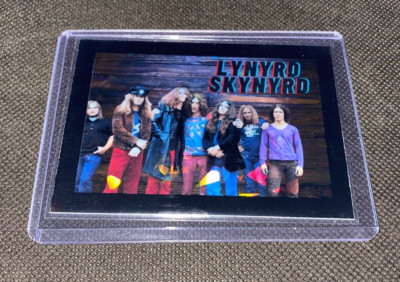 Lynyrd Skynyrd Custom Holo Refractor Prizmatic Card | eBay