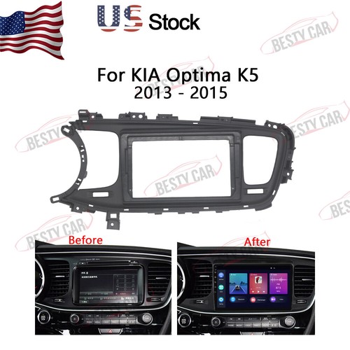 9'' for KIA Optima K5 2013-15 Car Radio Stereo Dash Frame Fascia Panel ...