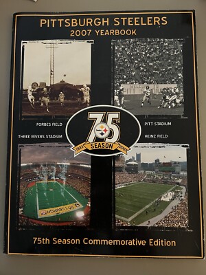 2007 Pittsburgh Steelers 75th Season Commemorative Edition NFL Official ...