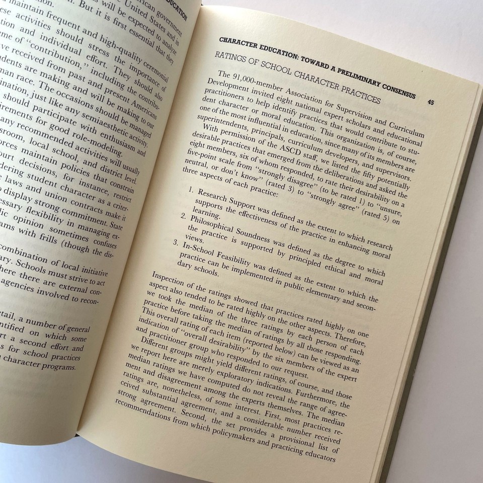 Larry P Nucci / Moral Development and Character Education a Dialogue ...