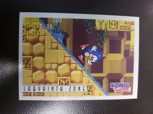 1993 Topps Sonic the Hedgehog Labyrinth Zone Card #8 | eBay