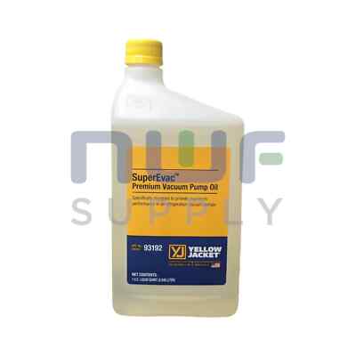 Yellow Jacket 93192 Quart of Vacuum Oil | eBay