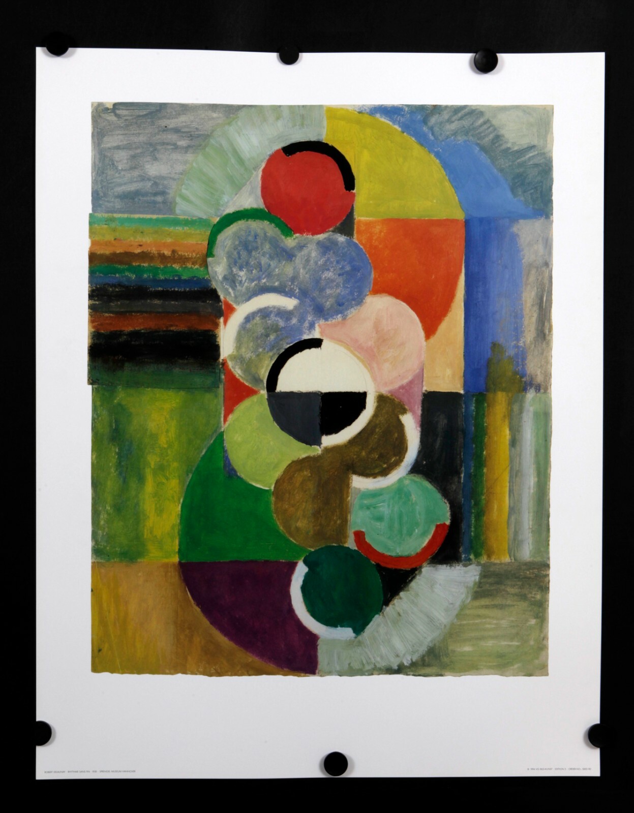 Robert Delaunay - Rythme sans Fin, 1930 -1994 - Offset Poster | eBay