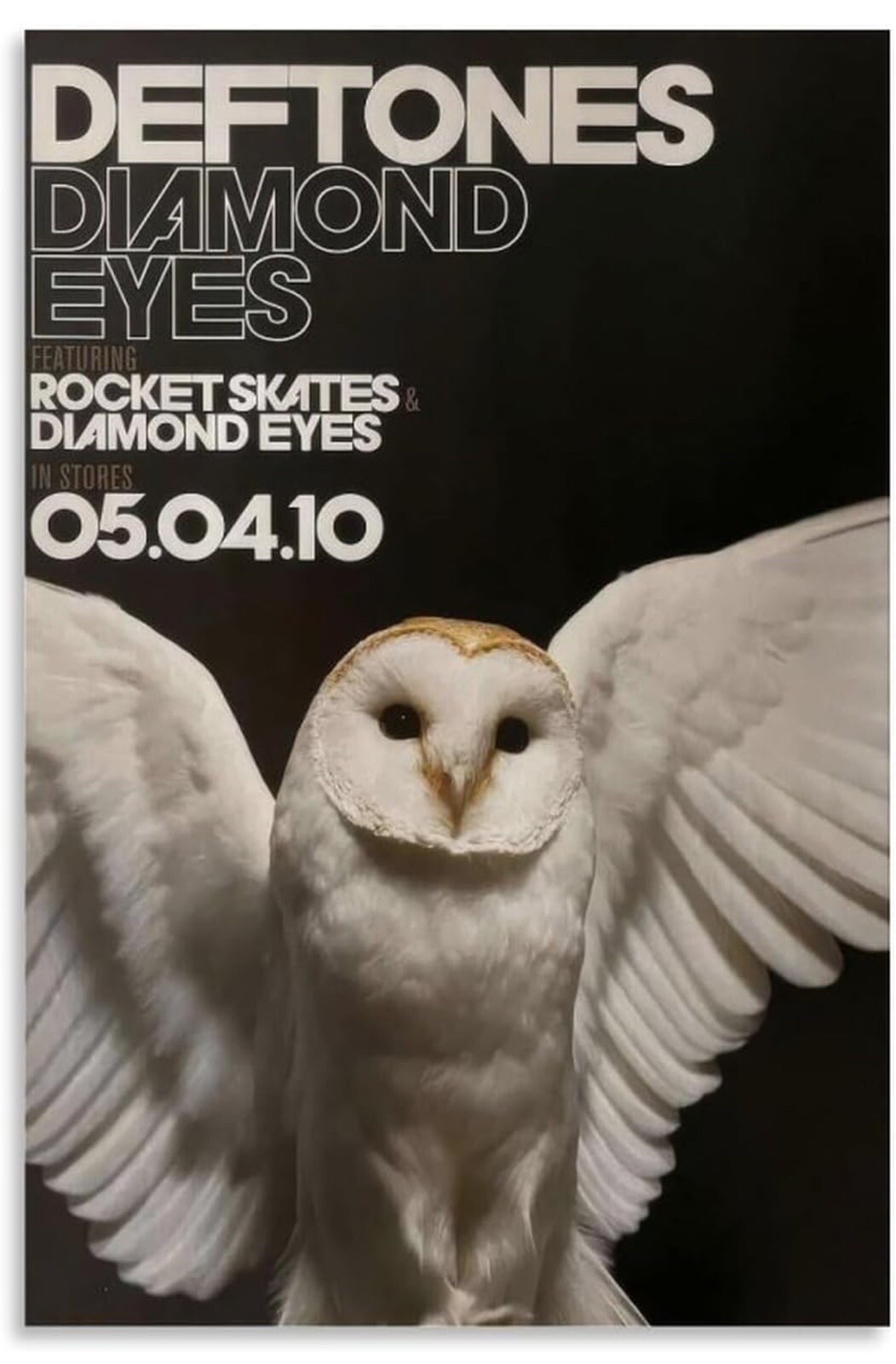 DEFTONES DIAMOND EYES Promotional Release Poster 2010. Street Team ...