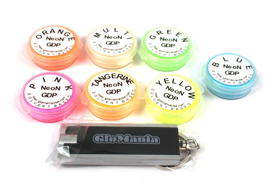 GLOW IN THE DARK POWDER, Pigment NAIL ART, SLIME, GOO, RESIN,JEWELRY ...