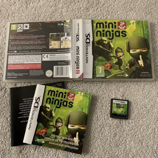 Mini Ninjas Nintendo DS NDS 2ds DSL DSi 3ds Video Game UK RELE for sale ...
