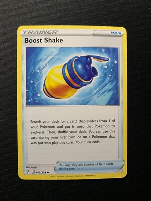 MINT Boost Shake - 142/203 - Evolving Skies - SS - UC - Pokémon TCG ...
