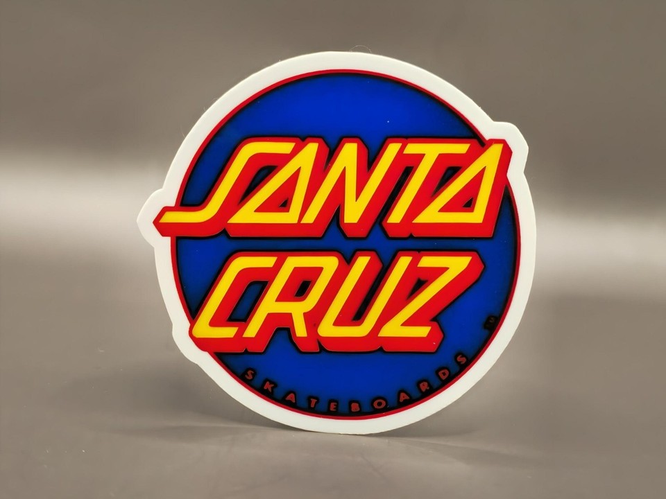 Santa Cruz Vinyl Stickers Skateboard Surf Wave Beach Animals Sea ...