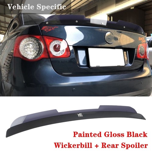 FIT FOR VW JETTA MK5 GLI 2006-10 REAR TRUNK SPOILER WING WICKERBILL ...