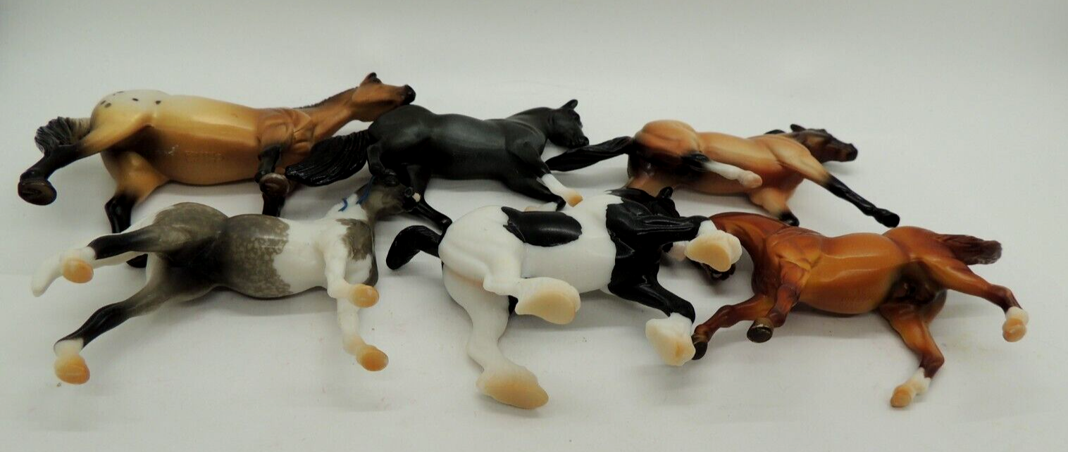 Vintage Breyer Reeves Mini Small Horses Lot of 6 Figures 4" Various ...