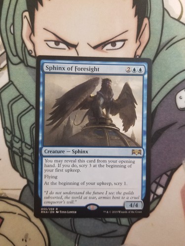 Sphinx of Foresight - Ravnica Allegiance - Rare, MTG, New, Mint, FS | eBay