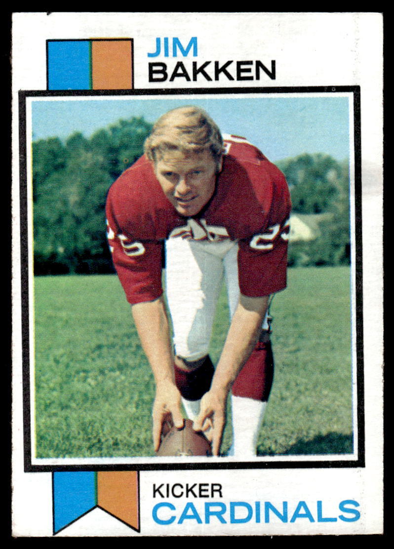 1973 Topps Jim Bakken #97 St. Louis Cardinals Football Card | eBay