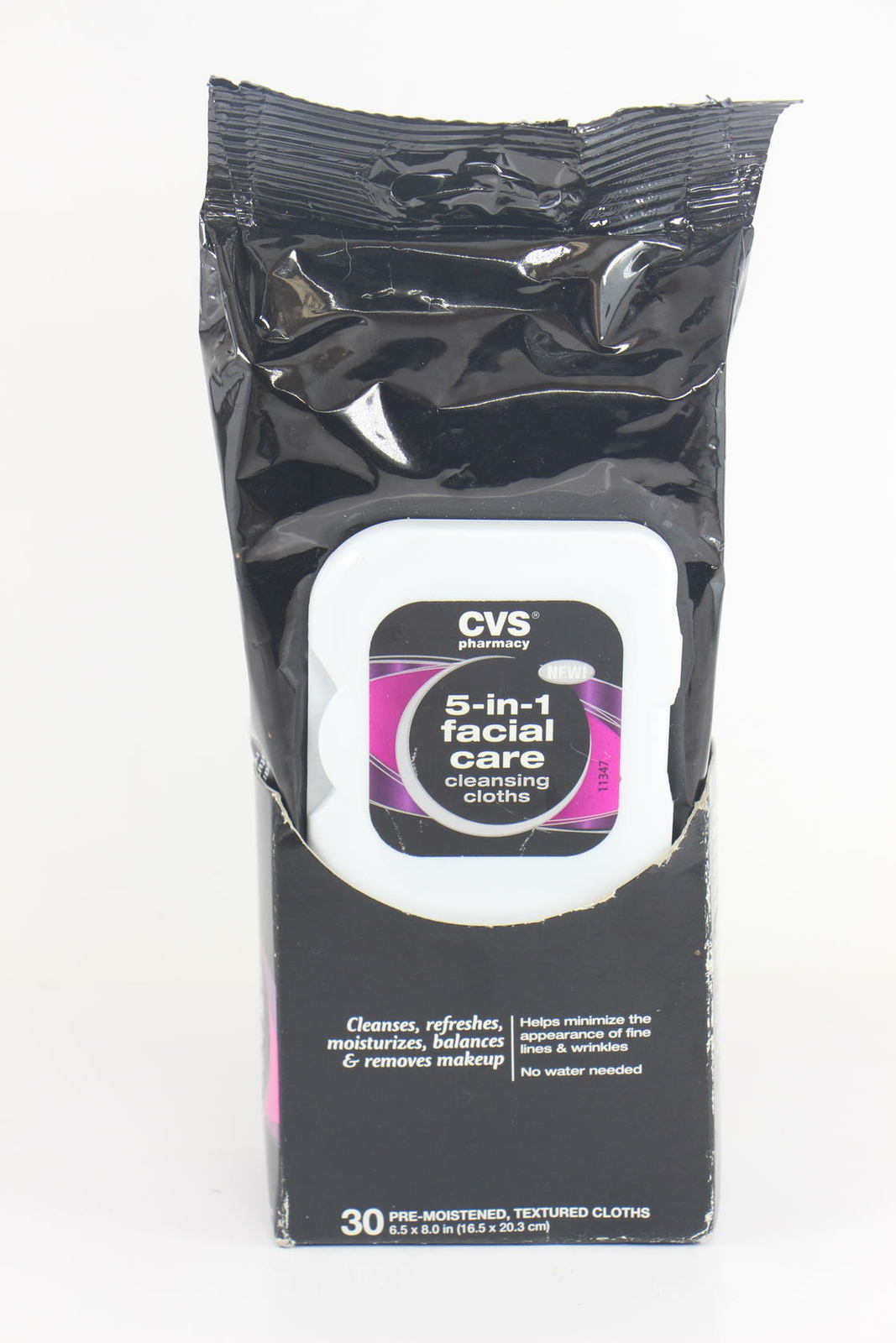 3 PACK CVS 5-in-1 Facial Care 30 Cleansing Cloths U55C | eBay