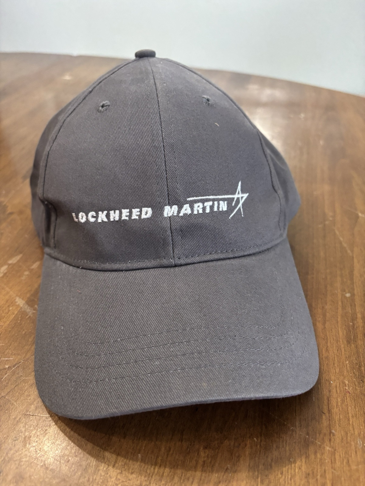日本代購代標第一品牌【樂淘letao】－Lockheed Martin Gray Embroidered Baseball Hat Cap ...