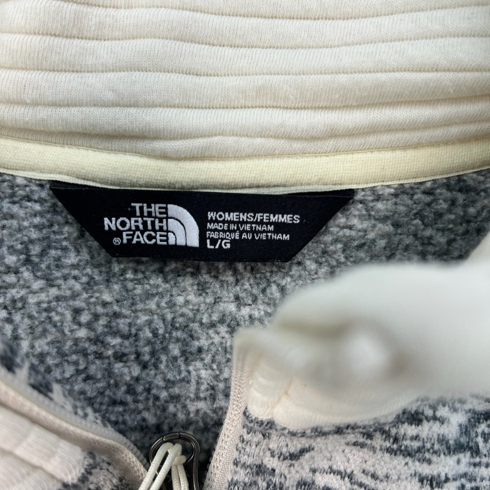 The North Face Indie Jacket Womens Large Full Zip Mock Neck Fleece ...