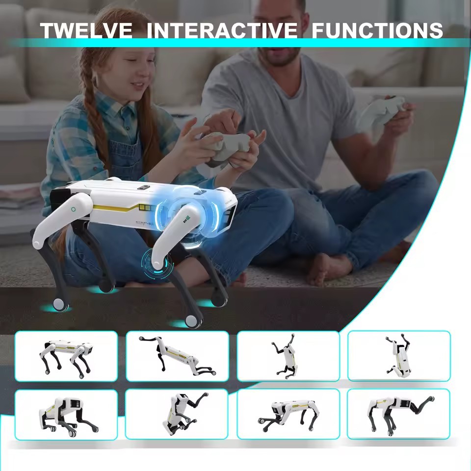 Intelligent AI RC Robot Dog Voice Dialogue APP Remote Control ...