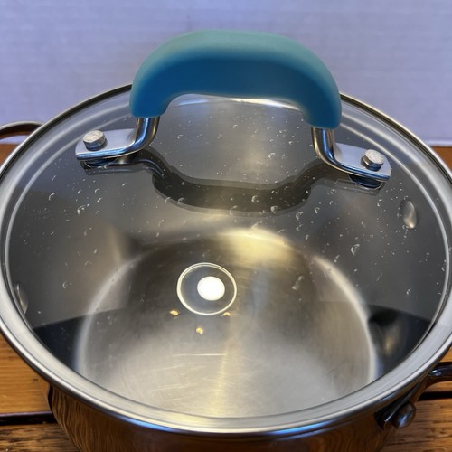 Cooks Essentials 3 Qt 18/10 Stainless Steel Non-Stick Sauce Pot with ...