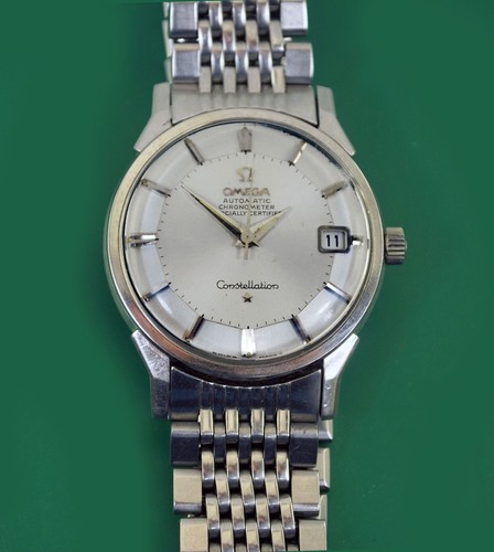 Vintage 1967 OMEGA Constellation Pie Pan Dial Men Watch Caliber 564 ...