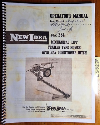 Farm Implement Parts - New Idea Mower
