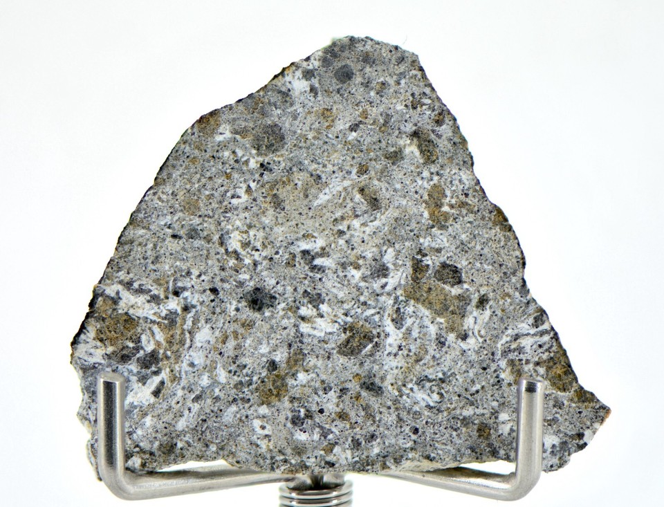2.5g HED Achondrite Meteorite I Amazing Howardite Slice - TOP METEORITE ...