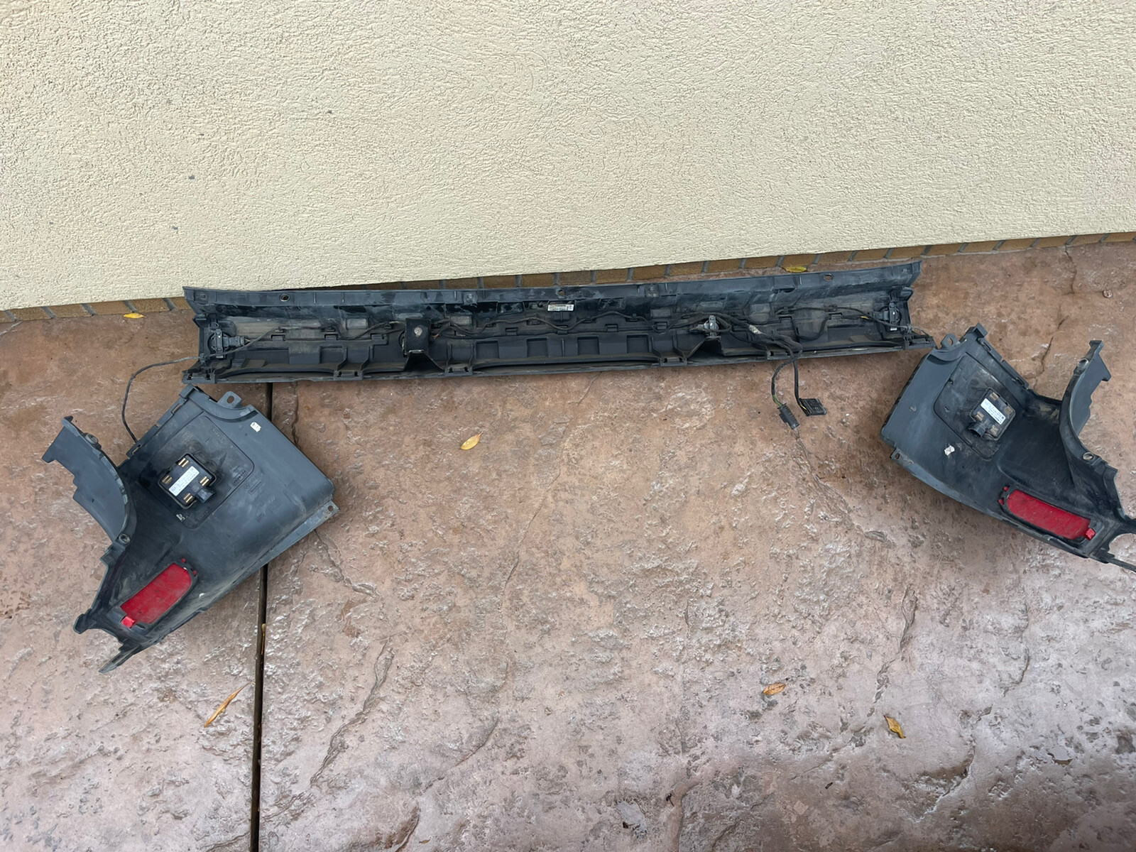 Mercedes Sprinter Rear Bumper Cover W Parking and Radar Sensors & Side ...