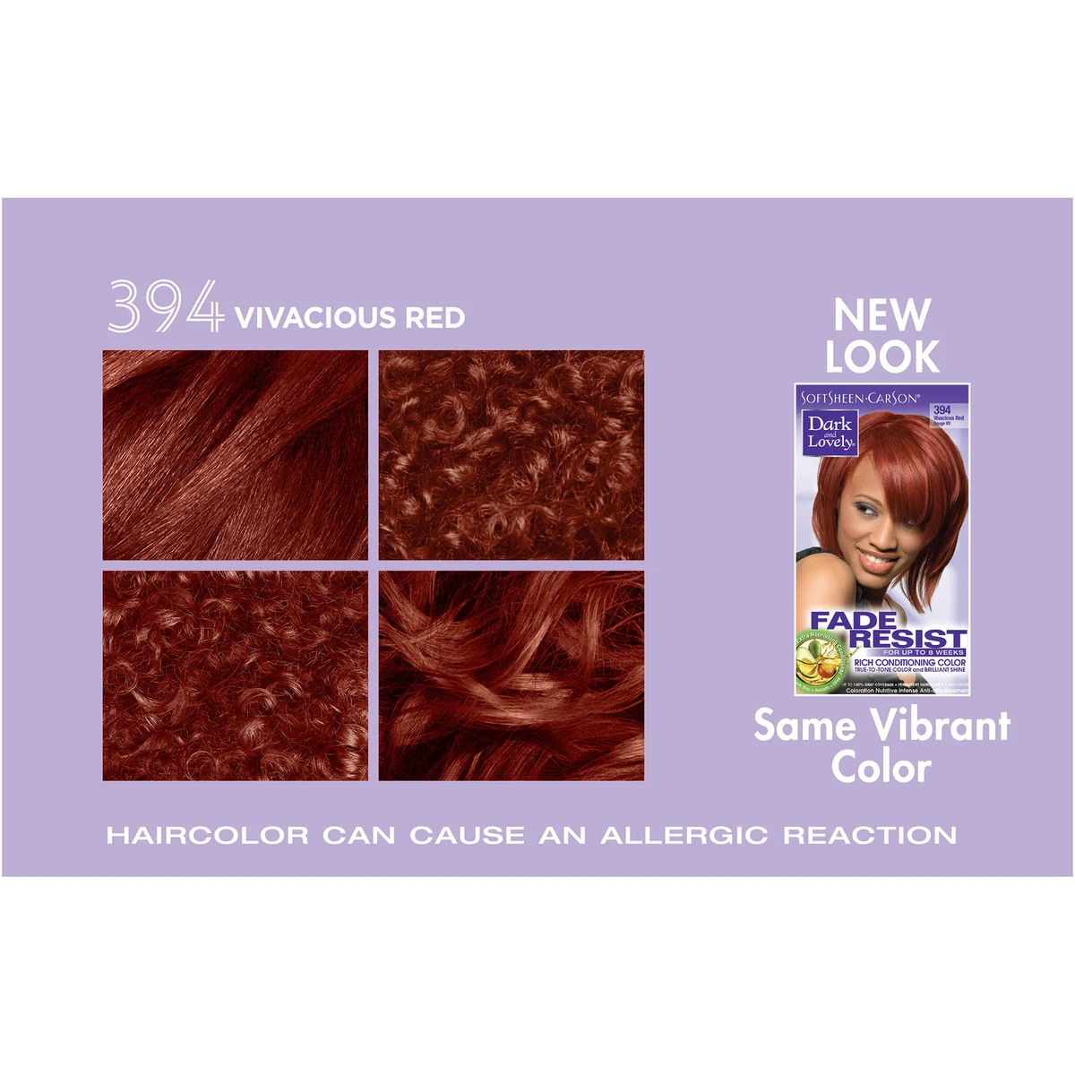 Vivacious Red Hair Color