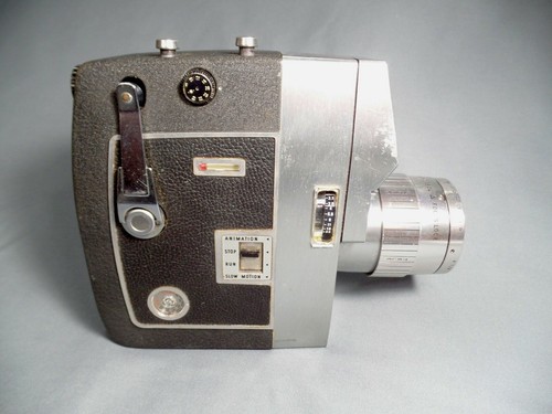 BELL & HOWELL Duo-Speed ZOOMATIC 8mm Movie Camera Director Series ...