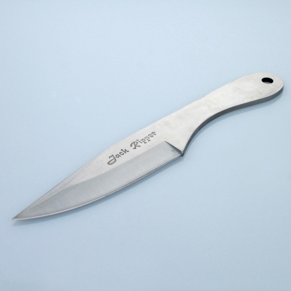 6 PC Professional Jack Ripper Throwing Knife Set 440 Stainless Steel ...
