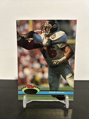 1991 Stadium Club Football Mike Gann Atlanta Falcons #318 | eBay