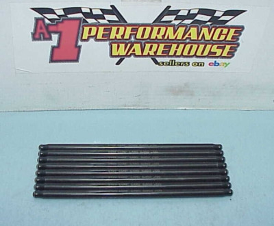 8 Comp Cams Hardened Pushrods 8.850" x 3/8" x 5/16" x .135" Wall NASCAR ...