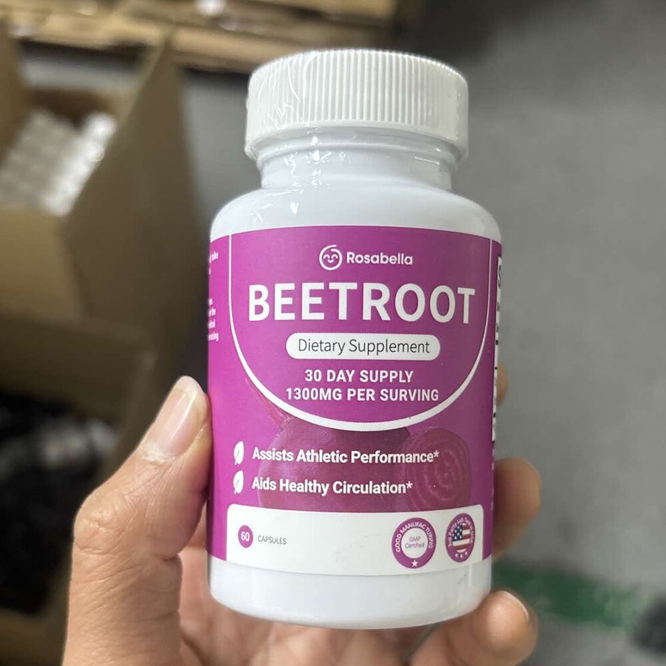Beetroot Capsules For Supports Healthy Blood Pressure & Circulation,Boost Energy | eBay