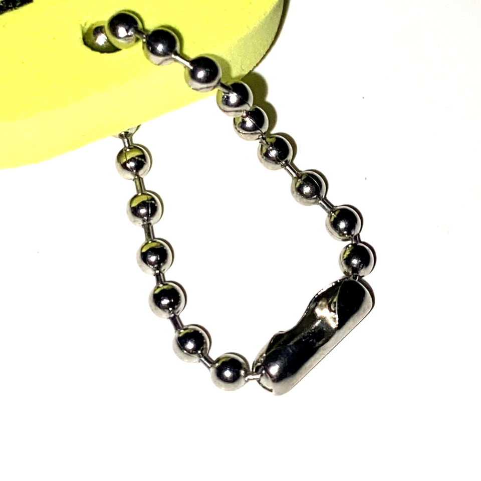 Promo Keychain Fob Ball Chain Skechers Branded Neon Yellow Foam Charm ...
