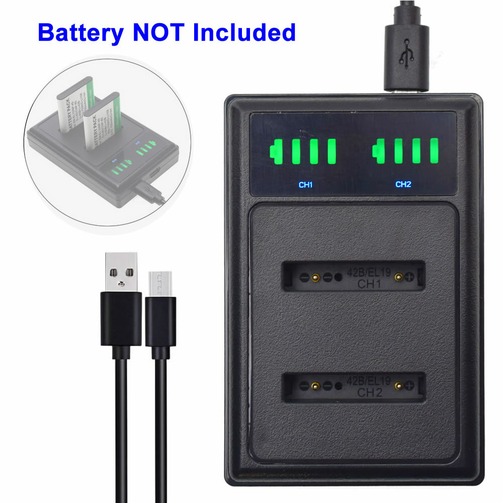 NP-45a NP-45S Battery USB CHARGER FOR FujiFilm FinePix XP130 XP120 XP90 ...