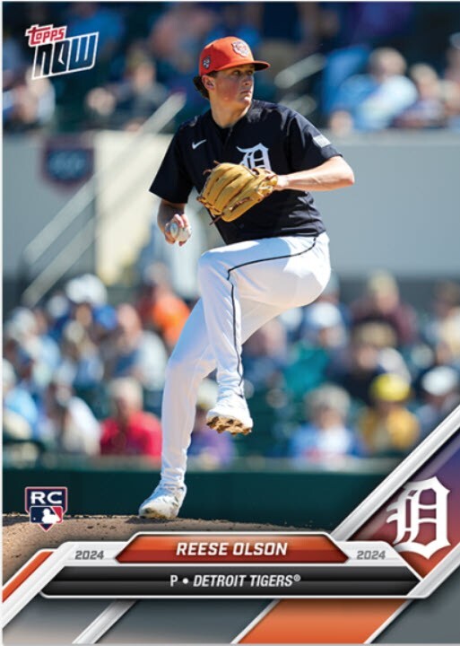 2024 Detroit Tigers Topps NOW Road To Opening Day 10-Card Team Set | eBay