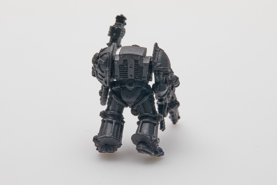 Vintage Warhammer 40k Chaos Space Marine Terminators 1989 Metal ...