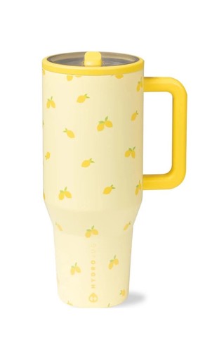 🍋HydroJug Main Squeeze Yellow Lemon 40oz Traveler Limited Edition | eBay