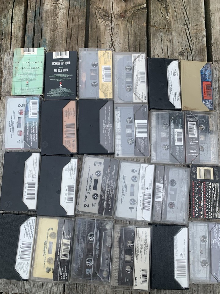 Large Lot Cassettes! Classic Rock Metal 41 Cassettes and cassette ...