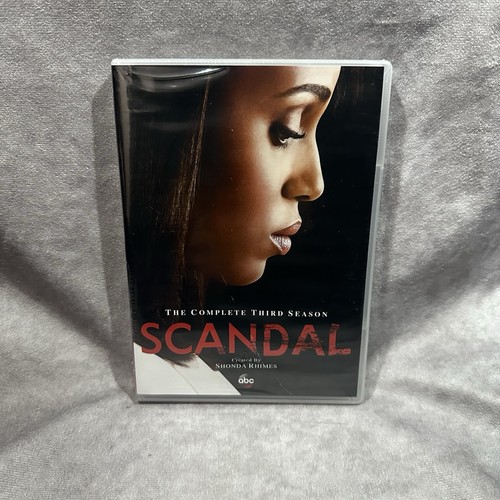 Scandal The Complete Third 3rd Season 3 DVD TV Show Series Shondra ...