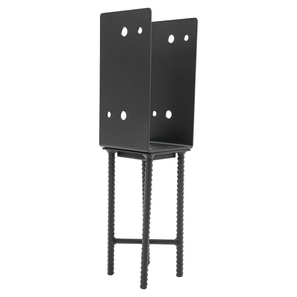 U-Shape Modern Wet Concrete Foundation Post Holder for Fence and ...