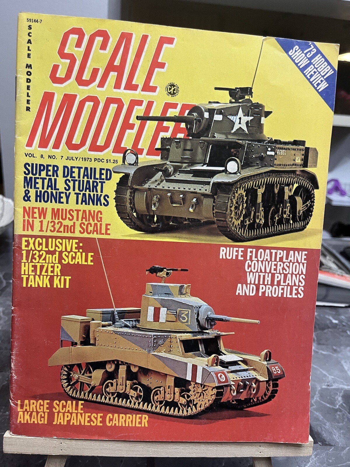Scale Modeler Magazine Volume 8 Number 7 July 1973 | eBay