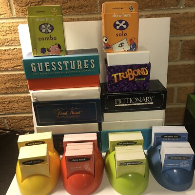 Trivial Pursuit Guesstures Pictionary Tri Bond Diamond Cranium Cadoo ...