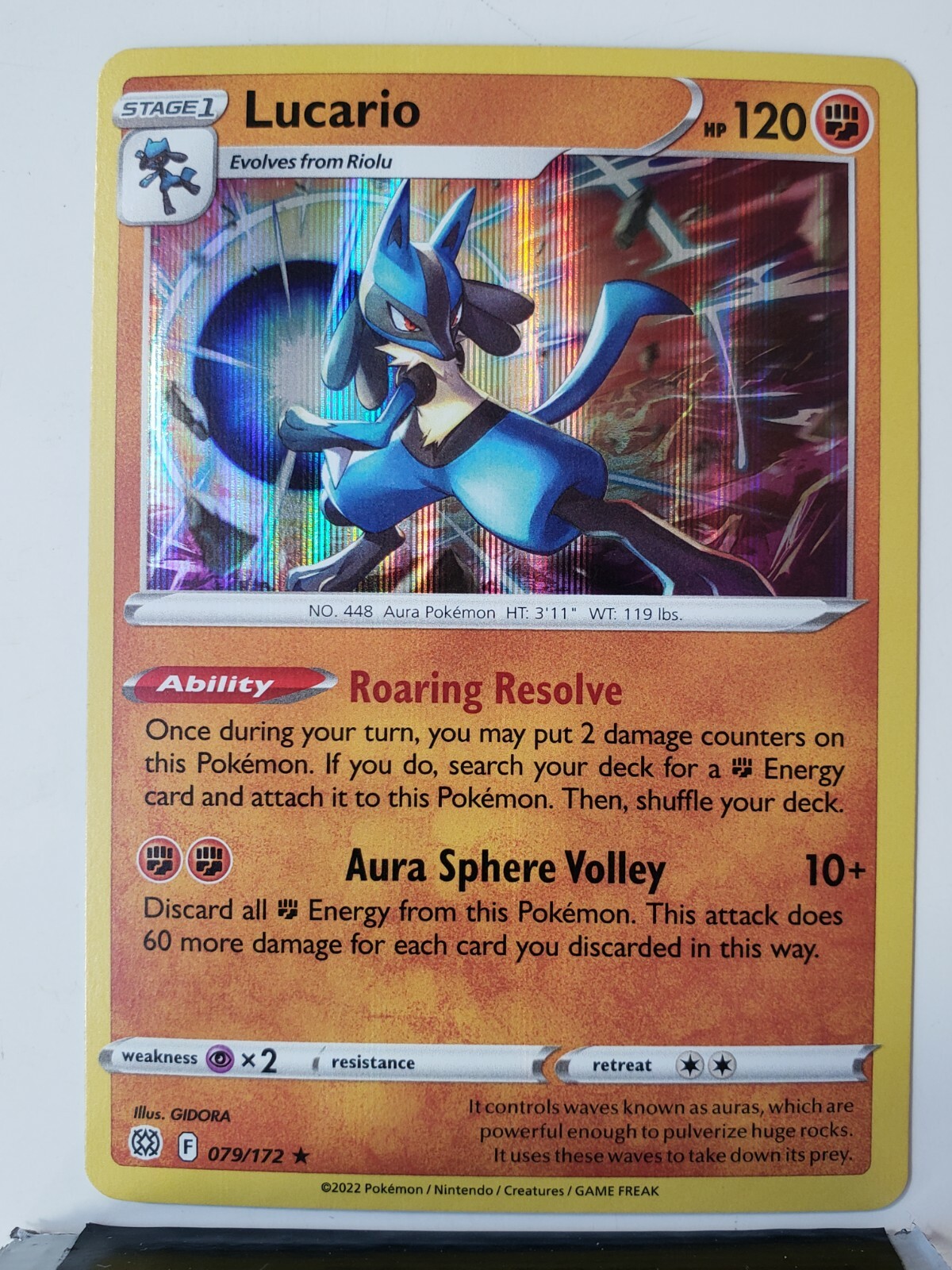 Lucario Card