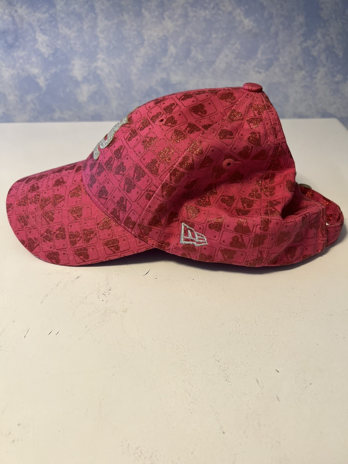 St. Louis Cardinals New Era Women's Pink Adjustable Hat Gold MLB Logos ...