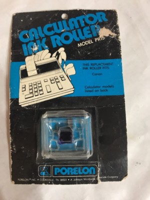 Porelon Model PR-15 Calculator Replacement INK Roller Ships N 24h ...